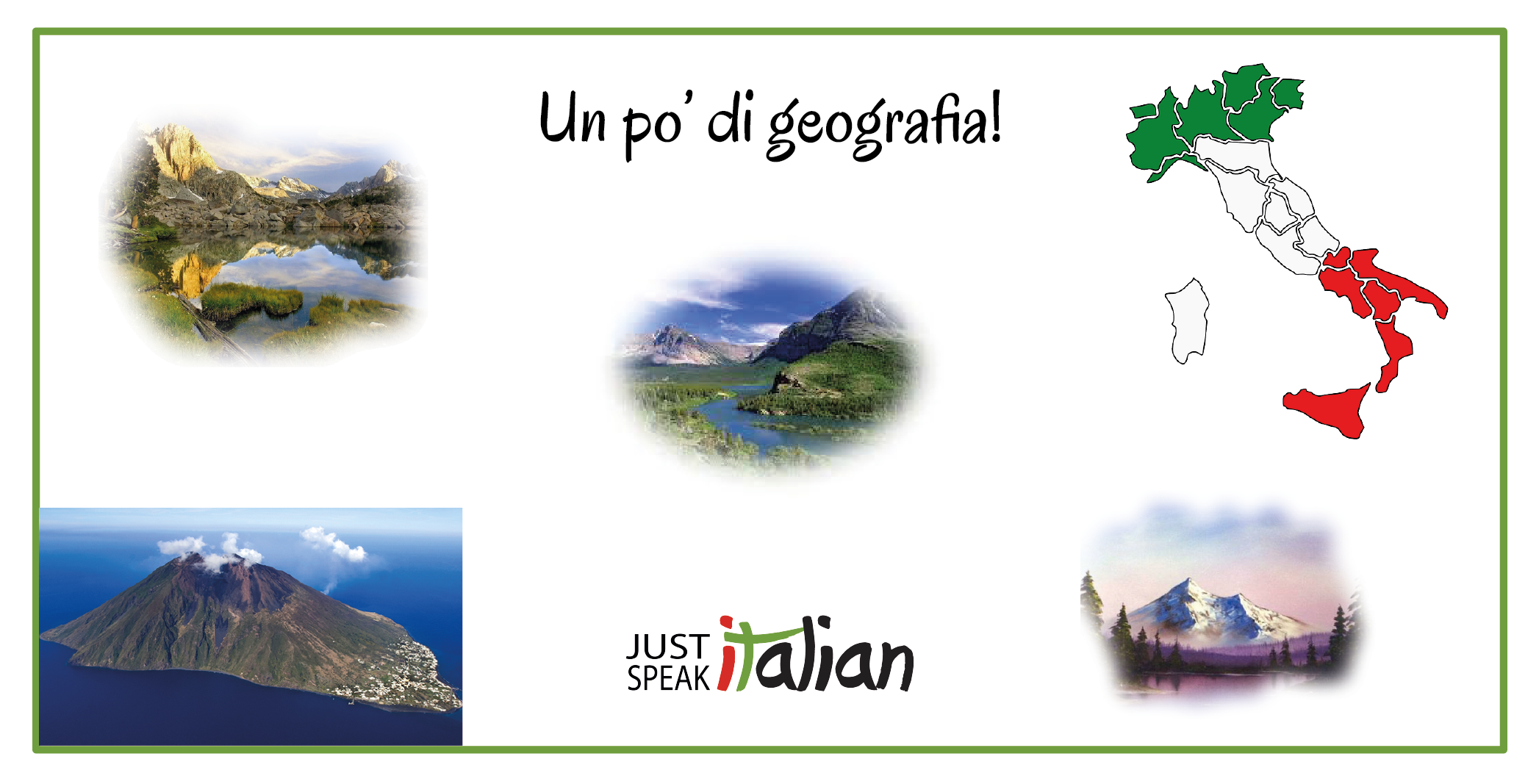 Some geography: Italian articles and prepositions